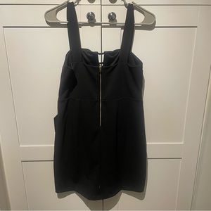 Express | Dresses | Nwt Express Cut Out Ladder Front Black Mini Dress ...